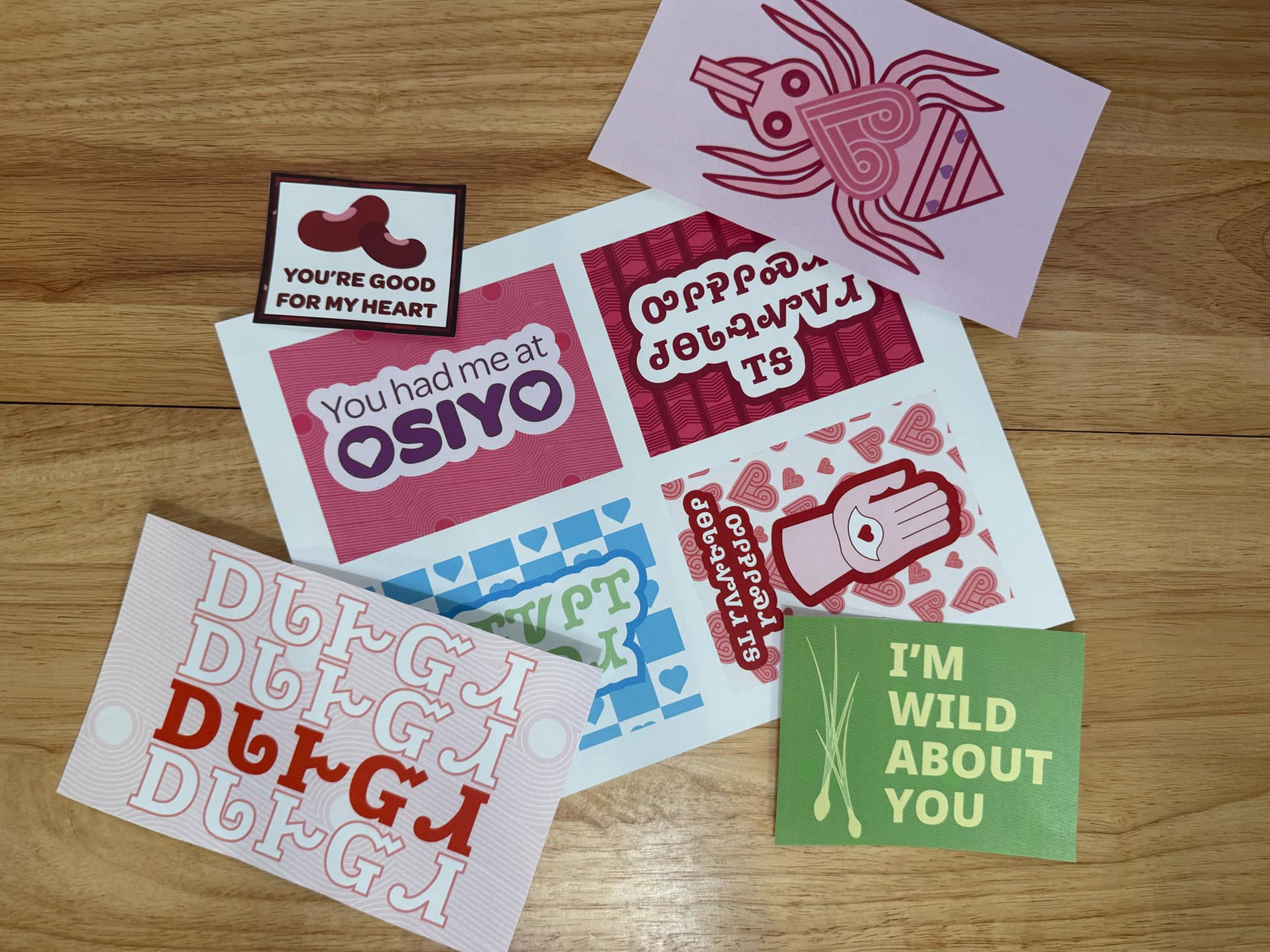 Cherokee Syllabary Valentine’s Day Cards – Digital Download | Justyne's ...